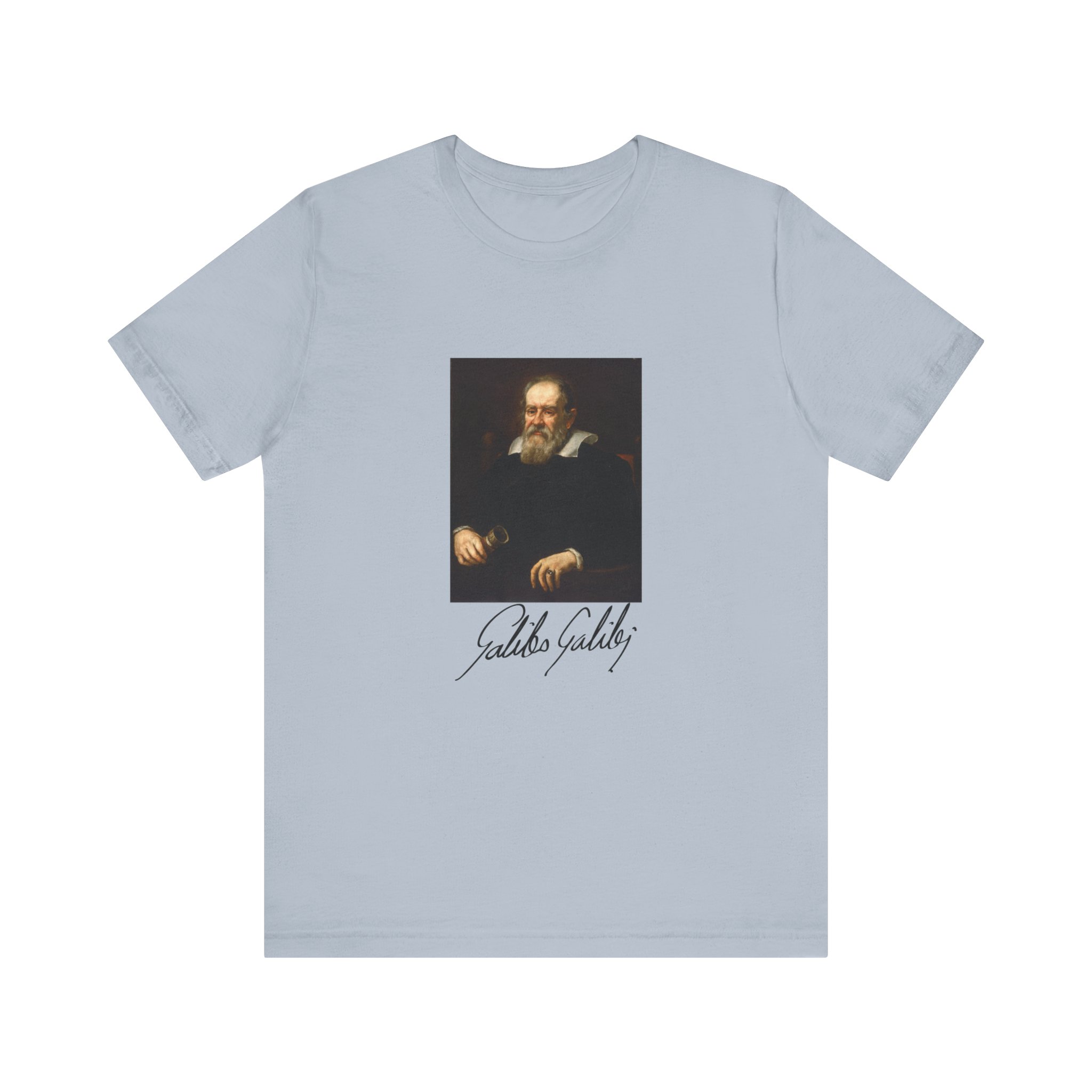 Galileo Galilei Portrait T-Shirt - Schnoodle Design